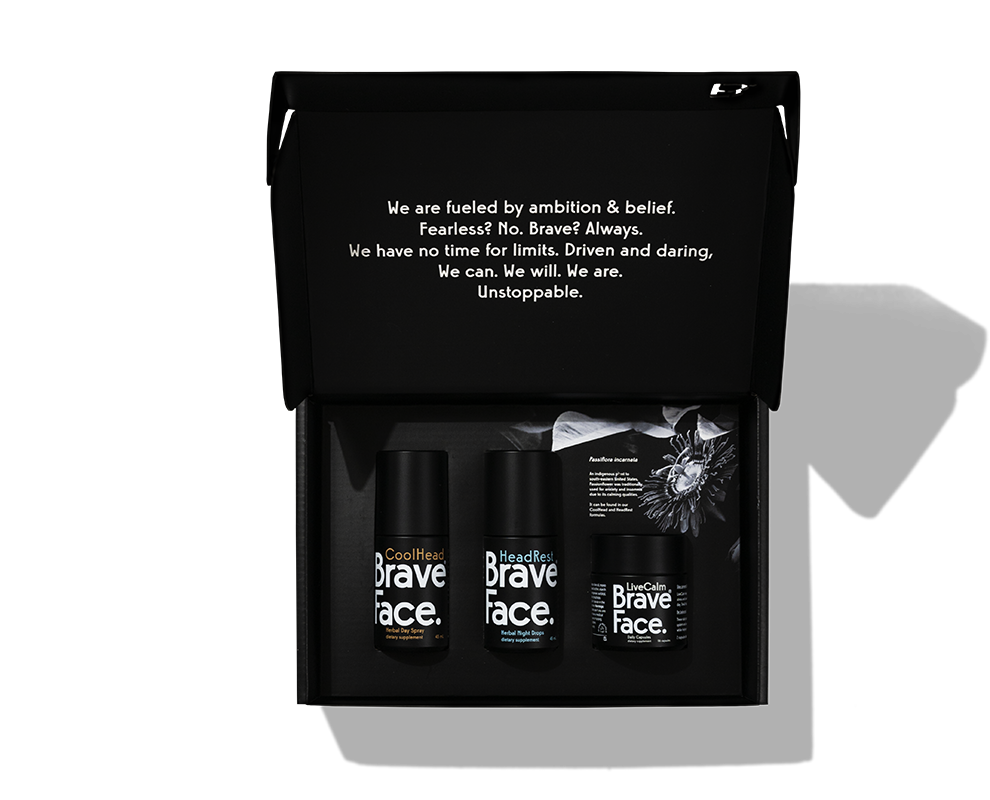 Natural Supplements for Stress & Sleep | BraveFace